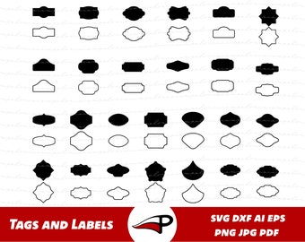 Labels SVG Tags SVG Labels Cut File Kitchen Label Svg Digital Download ...