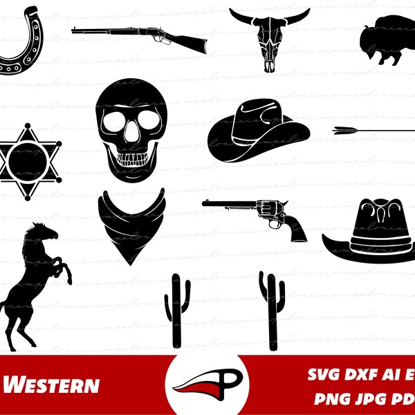 Western Svg - Etsy
