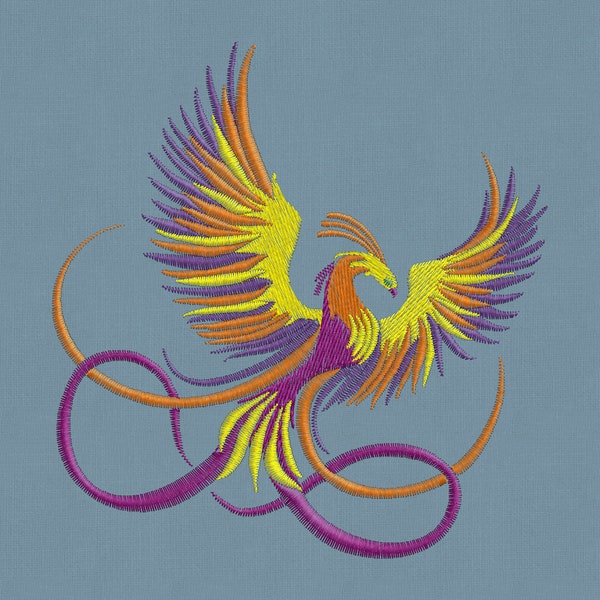 Phoenix Embroidery - Etsy