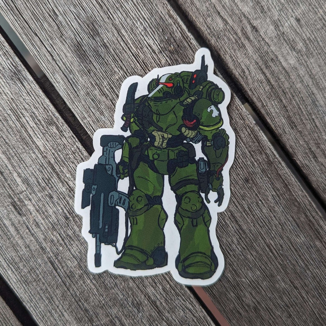 Tacticool Bird of Prey Marine Clear Vinyl Sticker 3 - Etsy