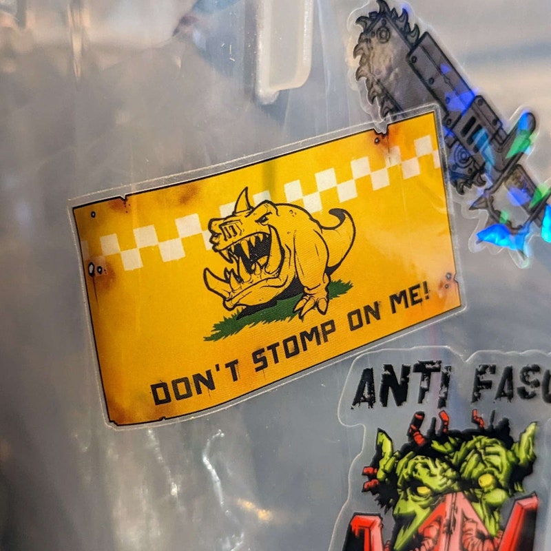 Stomp Sticker - Etsy