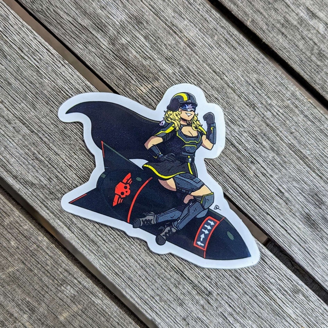 Eagle 1 500kg Pinup Sticker Glossy Vinyl 3in - Etsy