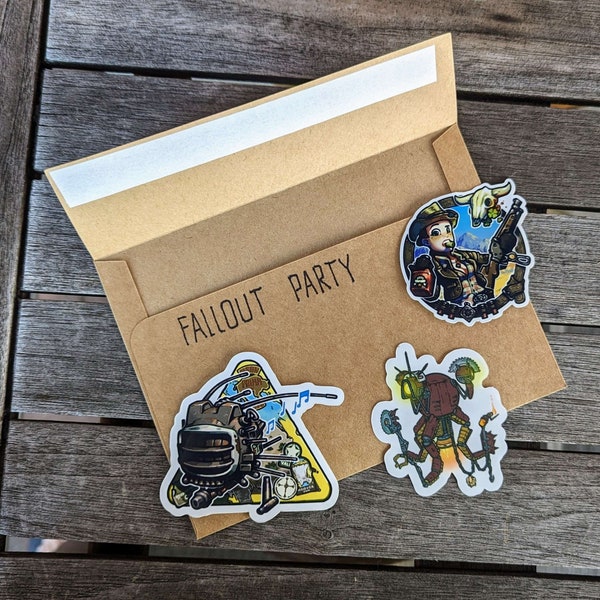 Fallout Sticker Pack - Etsy