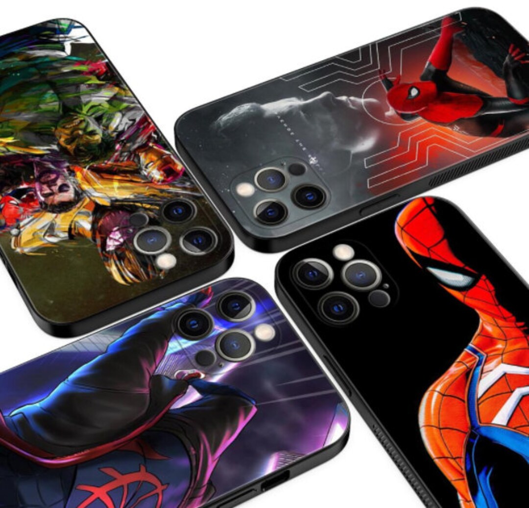 Super Cool Spiderman Iron Man Marvel Phone Case for Apple - Etsy