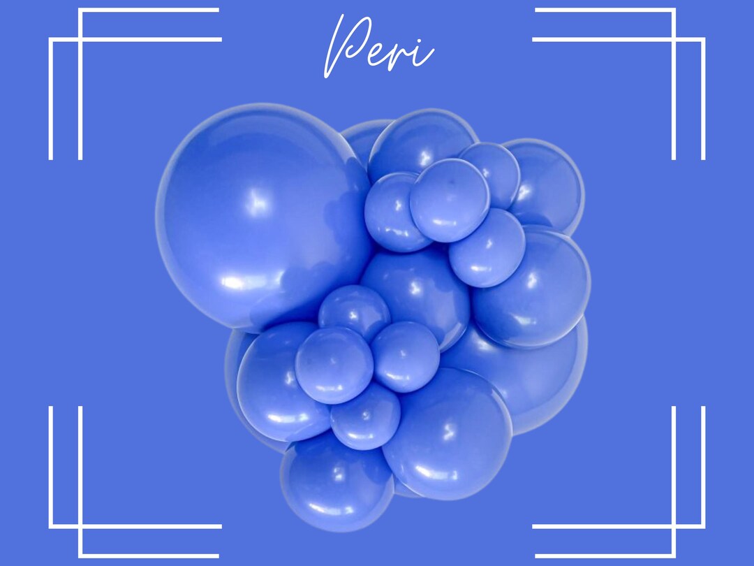 Peri Tuftex Balloons | Periwinkle Biodegradable Balloon, Periwinkle ...