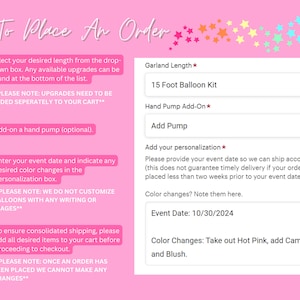 Spring Meadows Balloon Garland Kit / Floral Balloon Arch, Boho ...