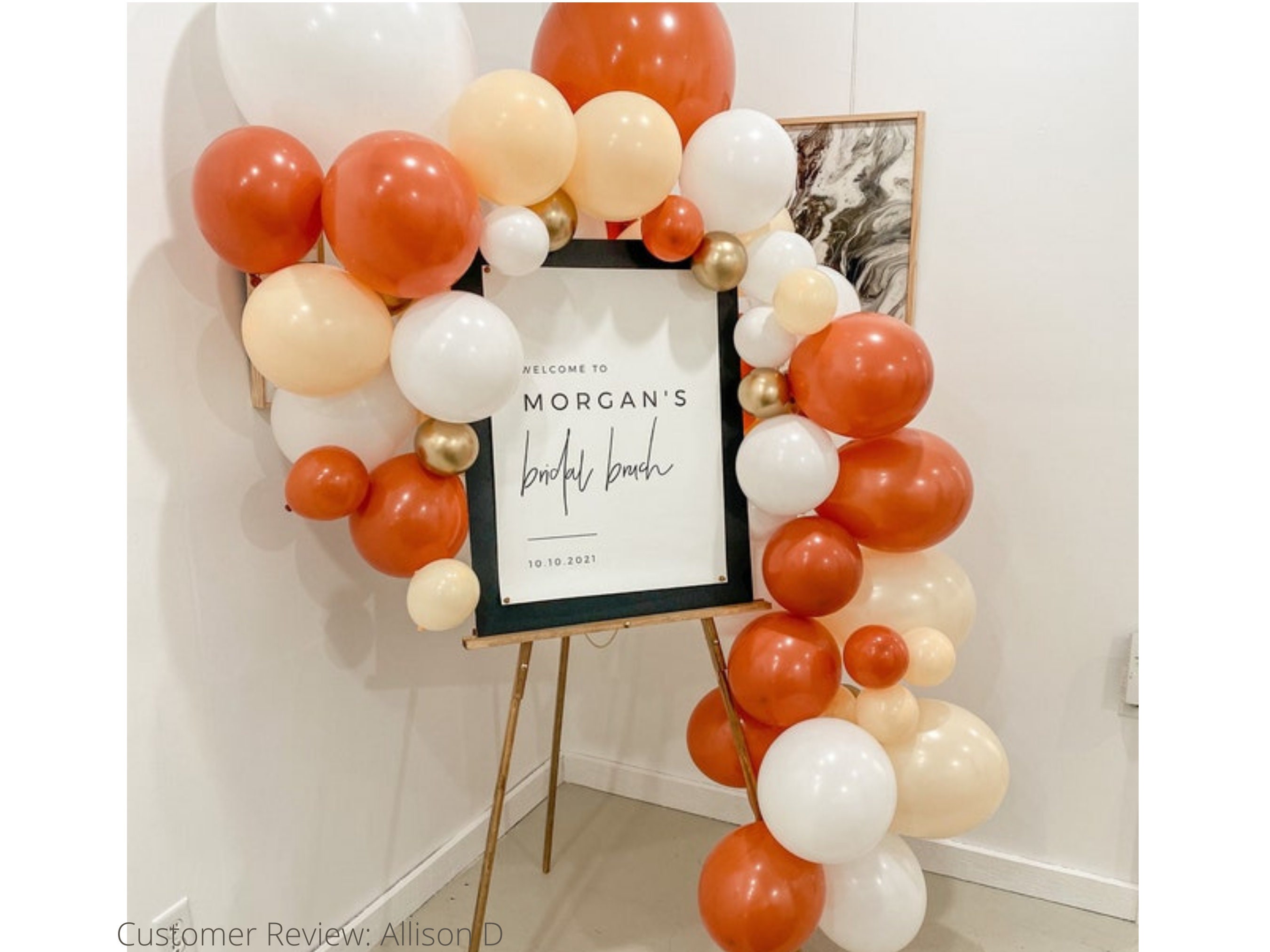 Pottery Balloon Arch Kit / Burnt Orange Balloon Garland | Etsy