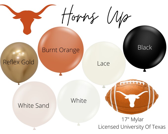 Texas Longhorns Party Supplies, Birthday Party, Graduation Decorations ...