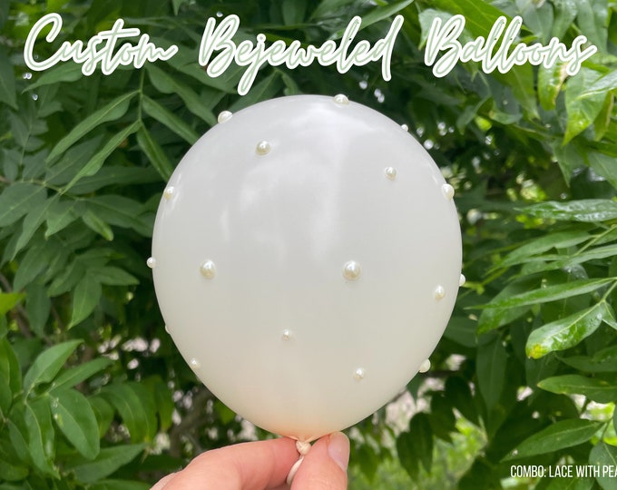 Pearls for the Girls Bridal Balloon Garland DIY Kit - Etsy