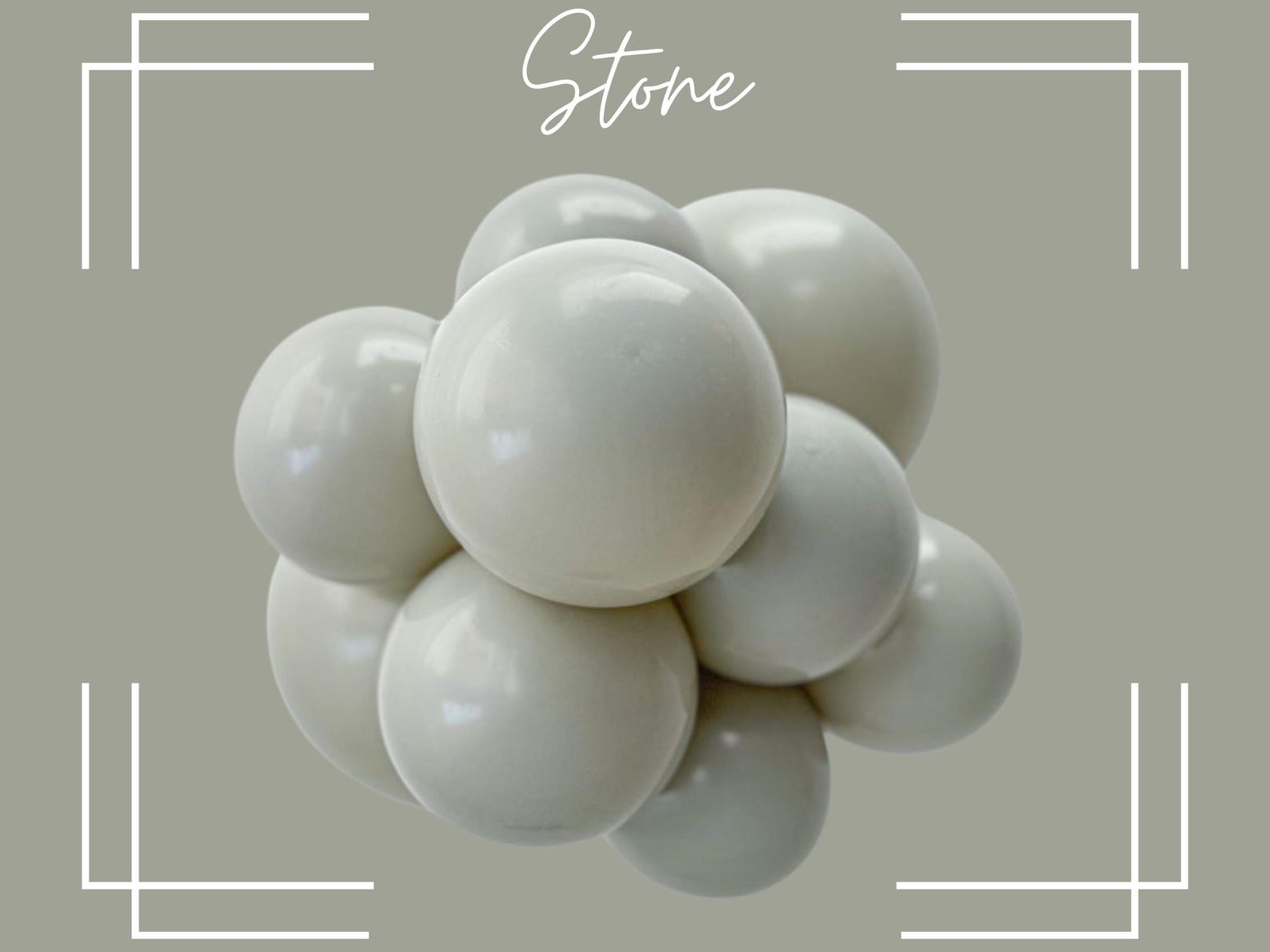 Stone Tuftex Balloons | Stone Grey Biodegradable Balloons, Muted Grey ...