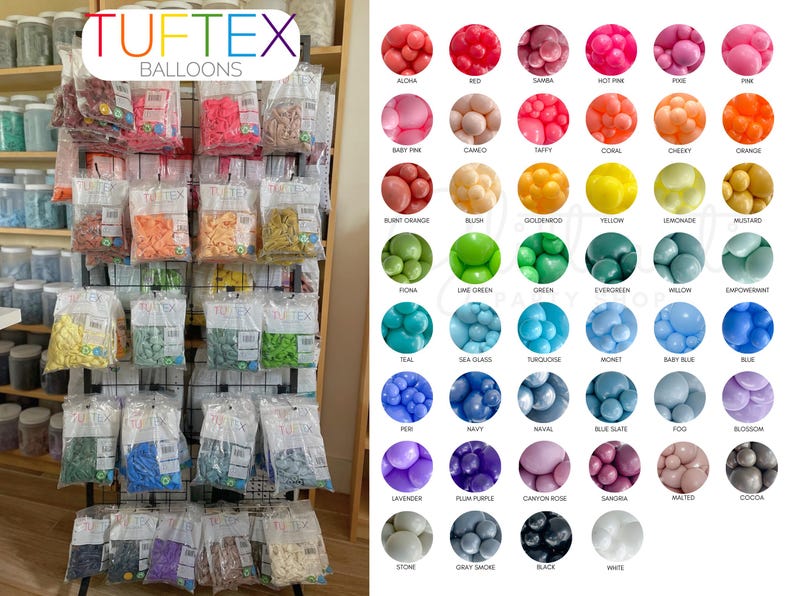 TUFTEX Professional 5" Balloons | TUFTEX Latex Balloons, Balloon ...