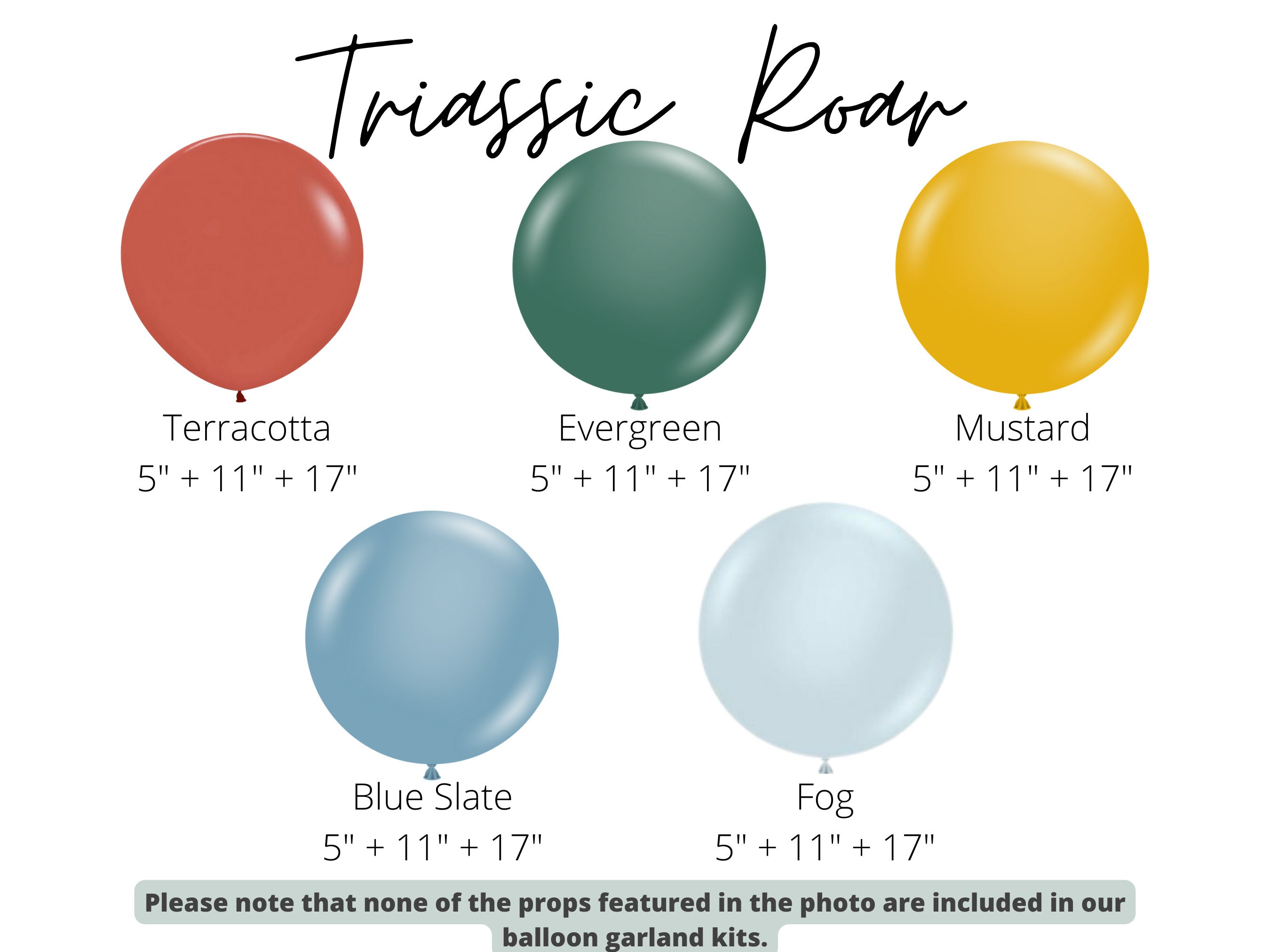 Triassic Roar Balloon Arch Kit / Dinosaur Birthday Balloons, Stomp ...
