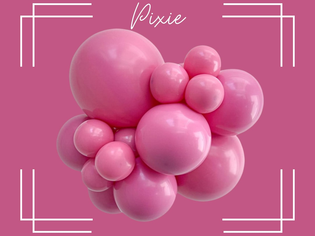 Pixie Tuftex Balloons | Pixie Pink Biodegradable Latex Balloons, Fuchsia Pink Party Balloons ...