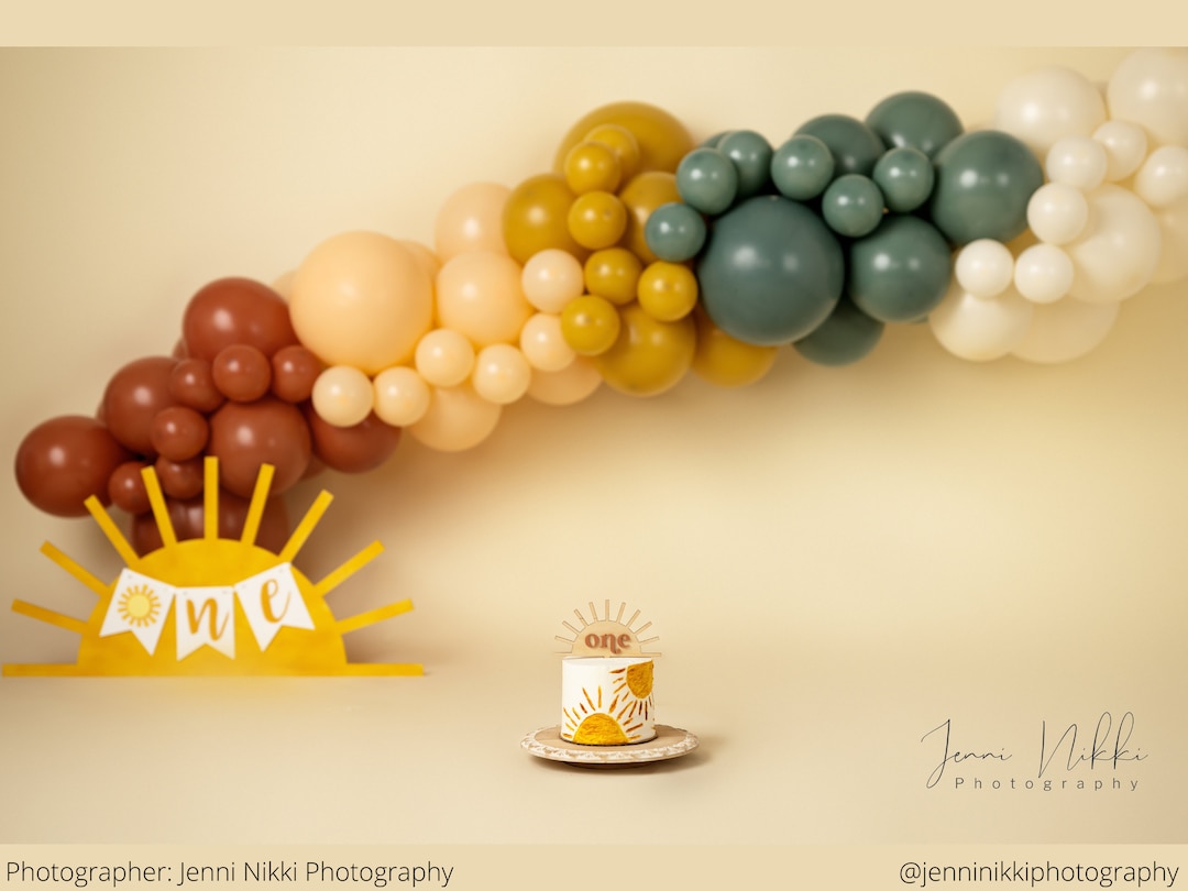 Sunset Horizon Balloon Garland Kit / Here Comes the Sunshine Baby ...