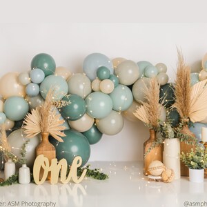 Earth Child DIY Balloon Garland Kit / Balloon Arch Backdrop, Boy First ...