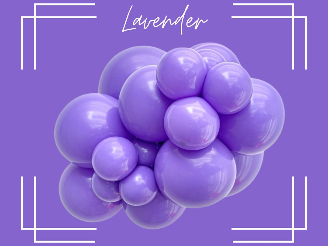 Lavender Tuftex | Lavender Biodegradable Latex Balloons, Lavender ...