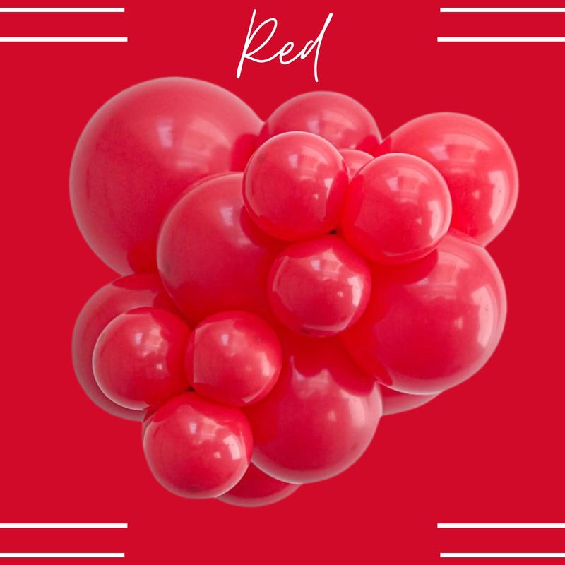 Red Balloons - Etsy