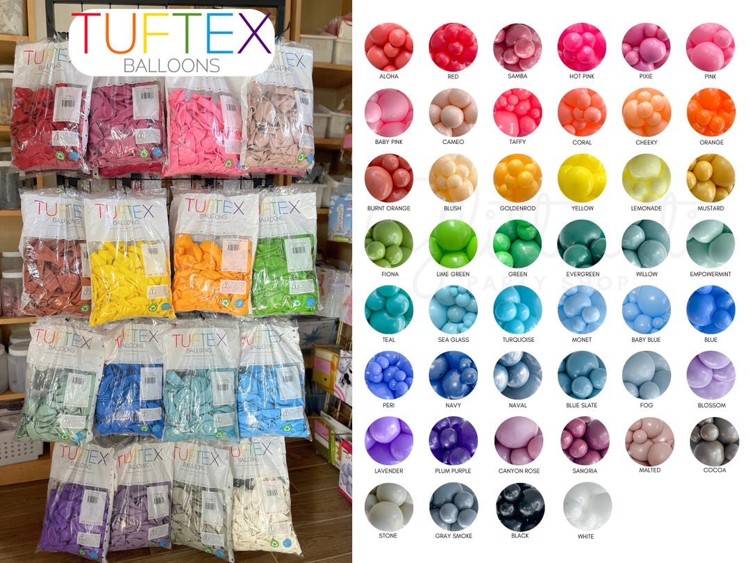 TUFTEX Professional 11" Balloons | TUFTEX Latex Balloons, Balloon ...