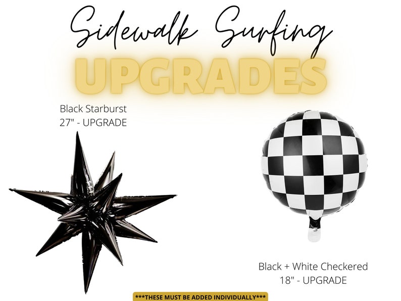 Sidewalk Surfing Biodegradable Balloons / Skateboard Birthday - Etsy