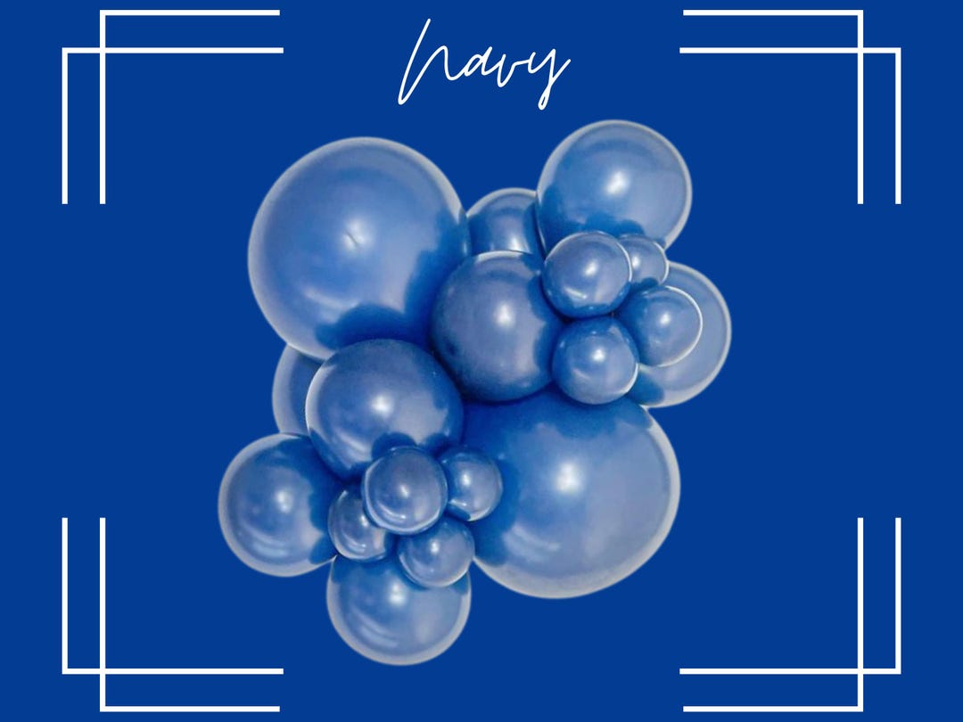 Navy Tuftex Balloon | Navy Biodegradable Latex Balloon, Navy Blue ...