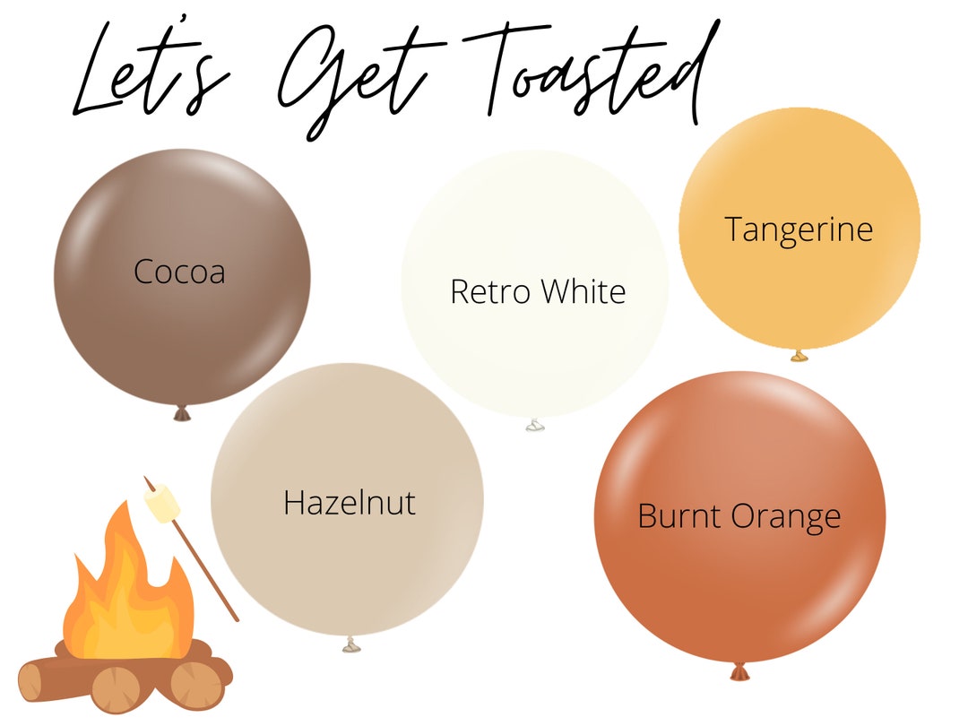 Let's Get Toasted / Backyard Bonfire, Fall Party Decorations, Camping ...