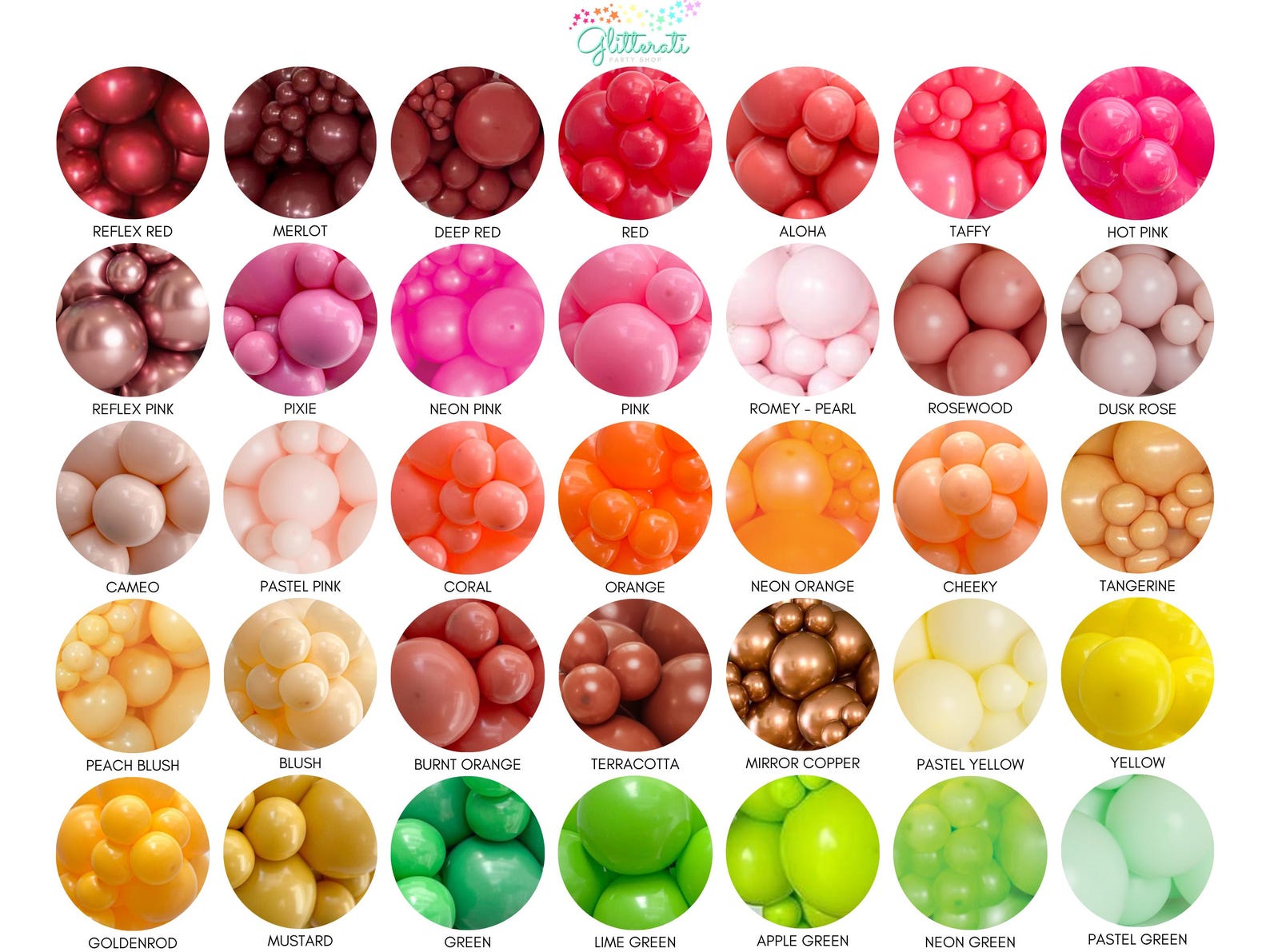 Custom Balloon Garland / DIY Balloon Arch, Biodegradable Eco-friendly ...