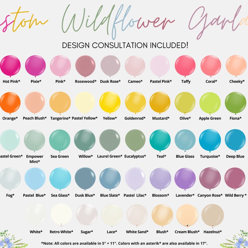 Wildflower Backdrop Arch - Etsy