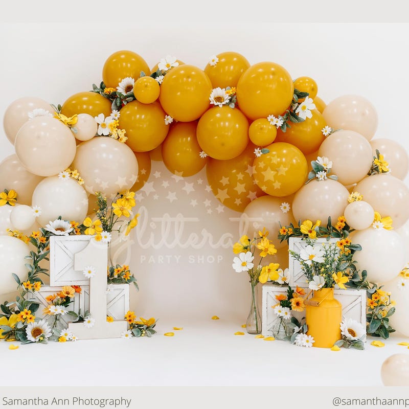 Sunflower Balloon Arch - Etsy