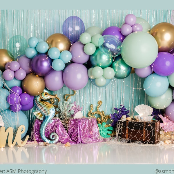 Mermaid Balloon Arch - Etsy