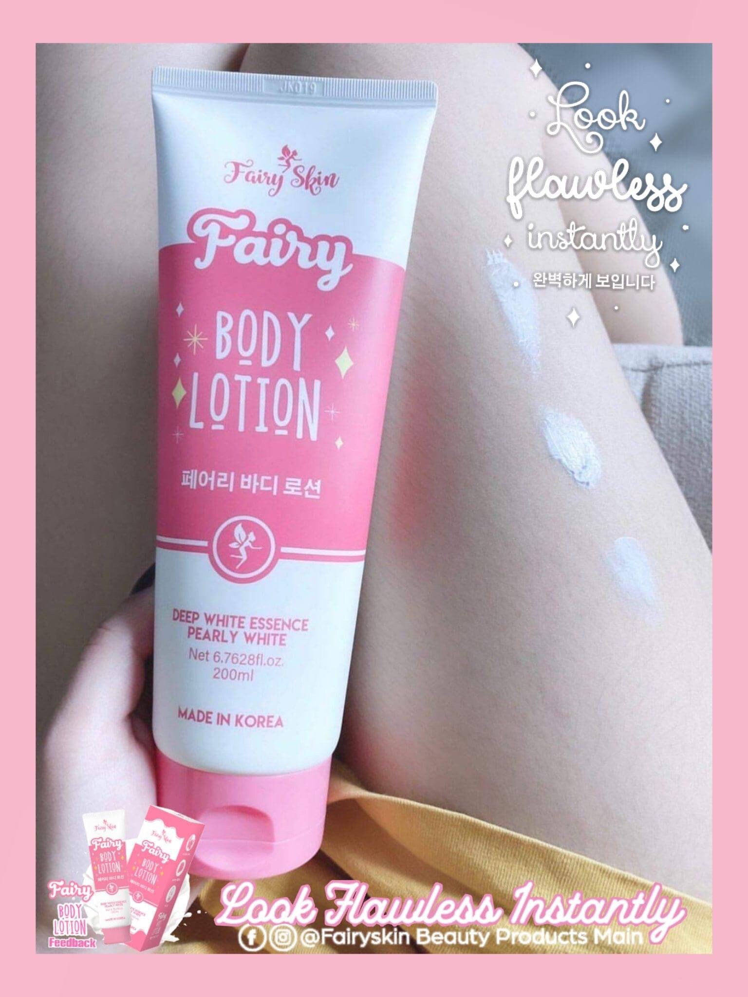 Fairy Skin Body Lotion Deep White Essence Pearly White Bright | Etsy