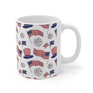 July 4th, Coffee Mug, E Pluribus Unum, USA Pride, Patriotic Hot ...