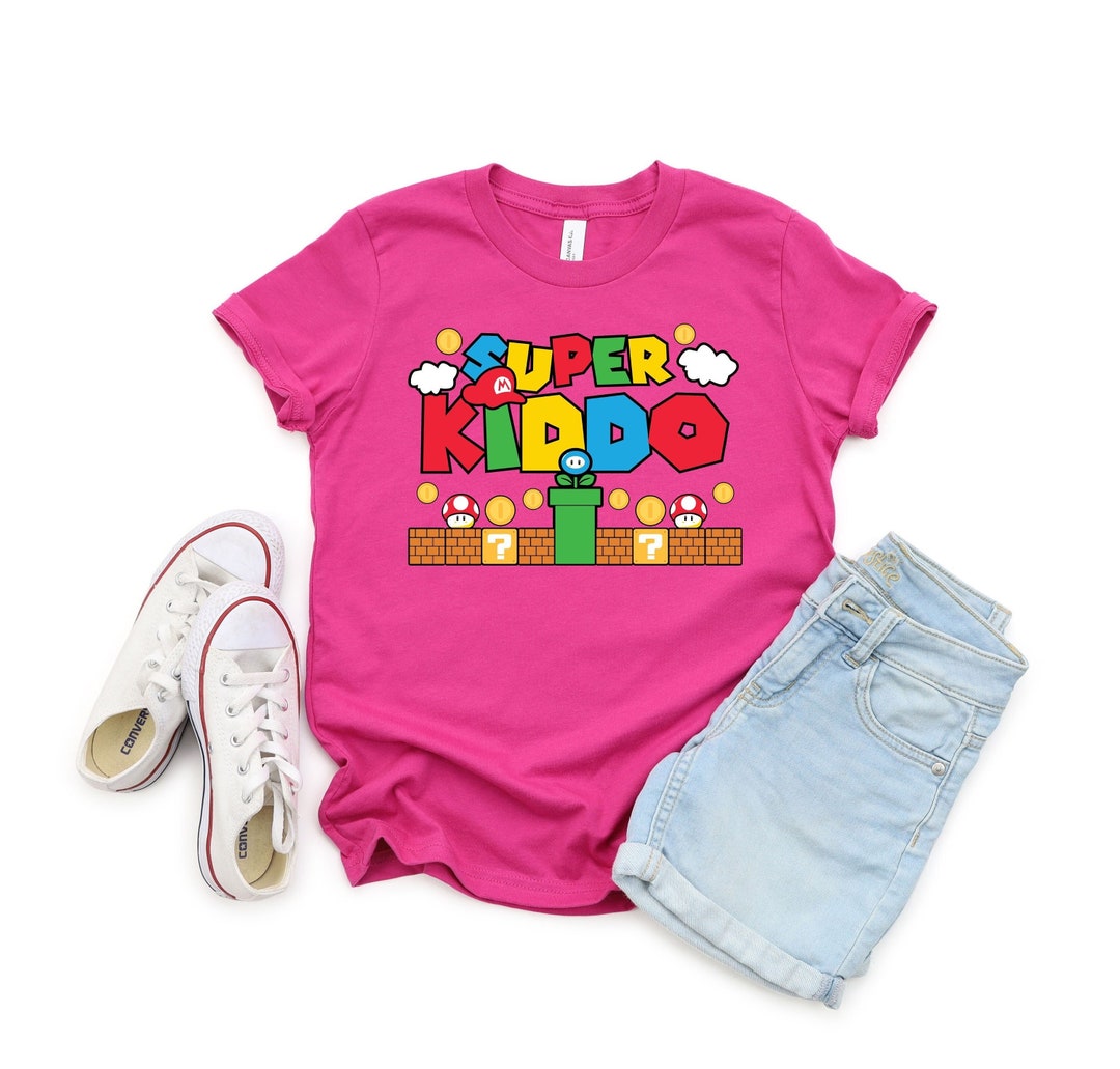 Super Kiddo Game Shirt, New Dad Shirt, Super Mommio Shirt, Father's Day ...