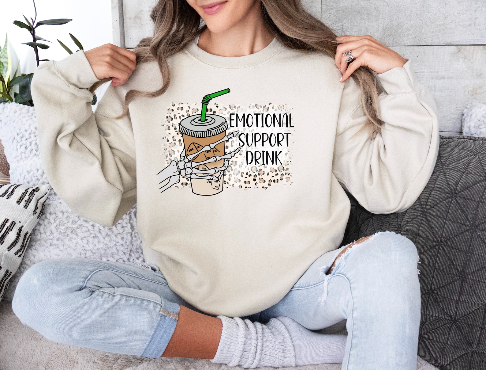 Emotional Support Drink, Coffe Lover Gift, Dunkin Shirt, Dunkin Coffee ...