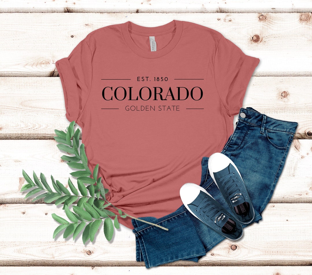 Colorado State Shirt, National Park Shirt, Colorado Tshirt, Rocky ...