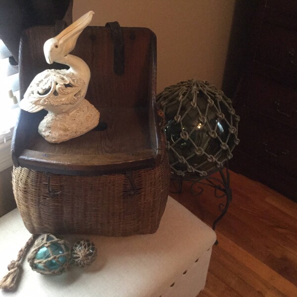 Japanese Fishing Basket - Etsy
