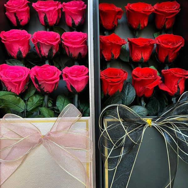 Long Stem Flower Box - Etsy