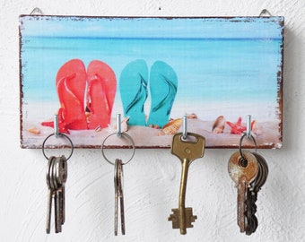 Beach Key Holder - Etsy