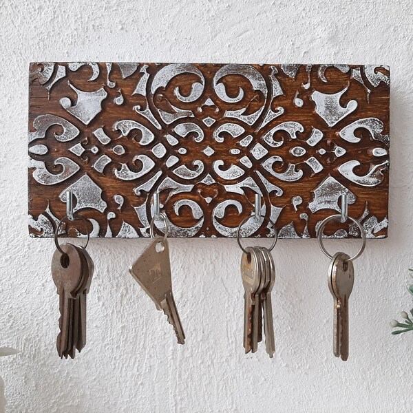 Modern Key Rack - Etsy