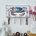 Crab Key Holder for Wall, Nautical Key Hook, Blue Crab Wall Decor - Etsy