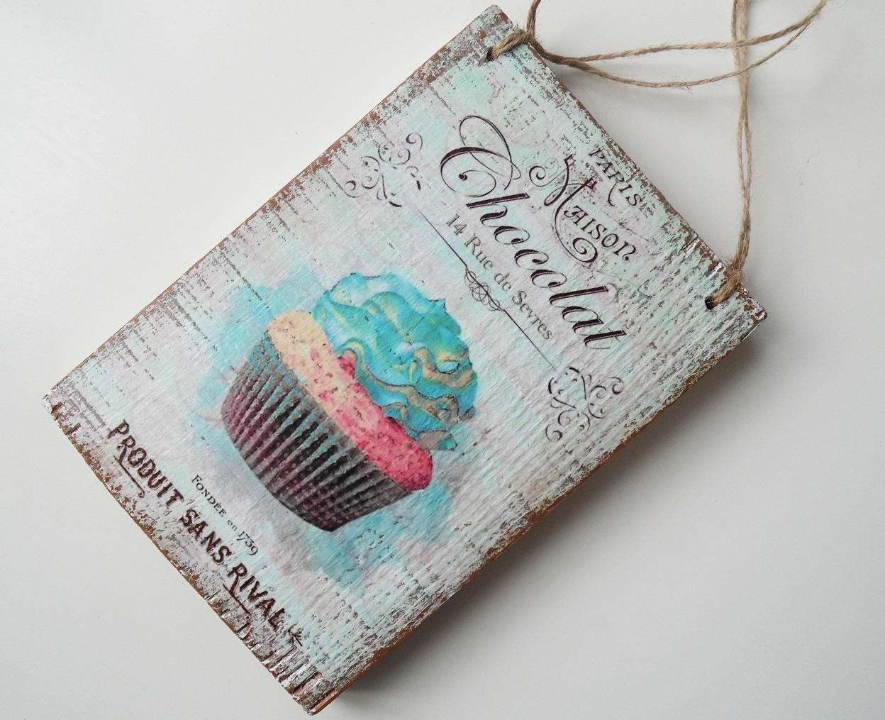 Chocolate Cake Sign Kitchen Wall Decor Chocolate Wall Art | Etsy