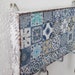 Blue Key Holder for Wall Patchwork Key Holder Patchwork Wood - Etsy