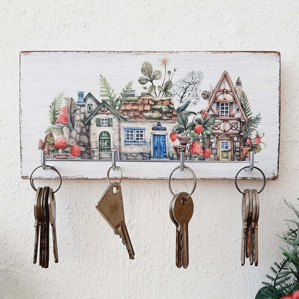 Farmhouse Key Holder - Etsy