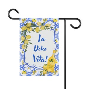 Italian Summer Limoncello La Dolce Vita! Lemon Tile, Amalfi Coast ...