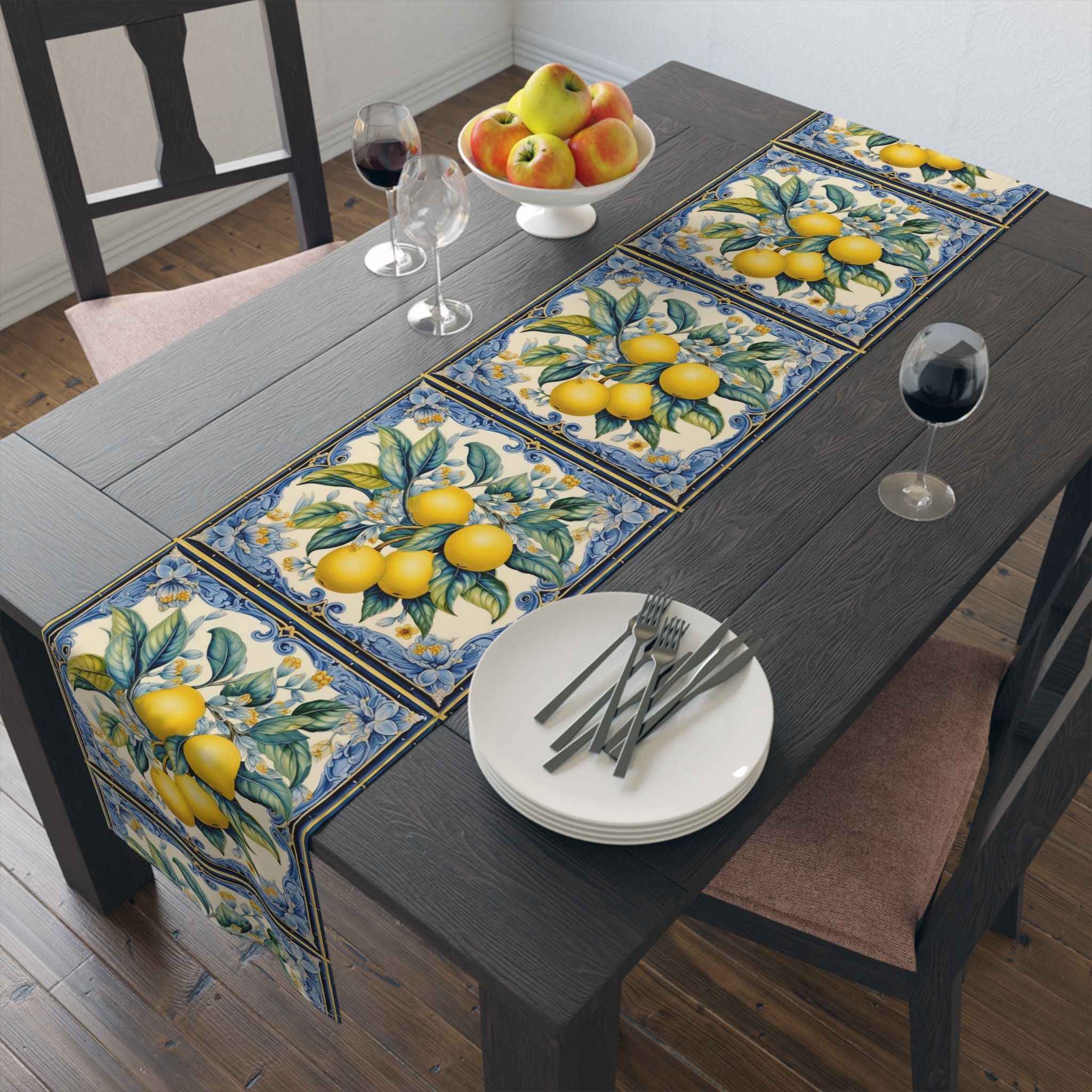 Lemon, Mediterranean, Capri, Italian Tile, Summer, Spring Al Fresco ...