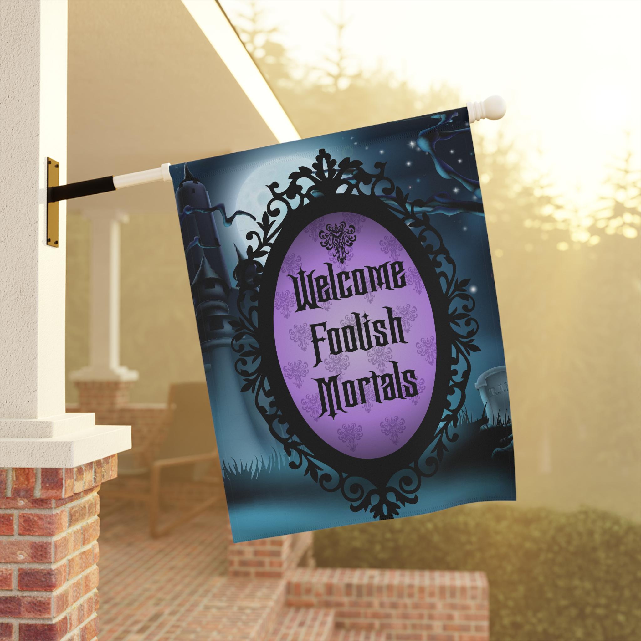 Welcome Foolish Mortals, Haunted Mansion, Disneyland, Halloween Spooky ...