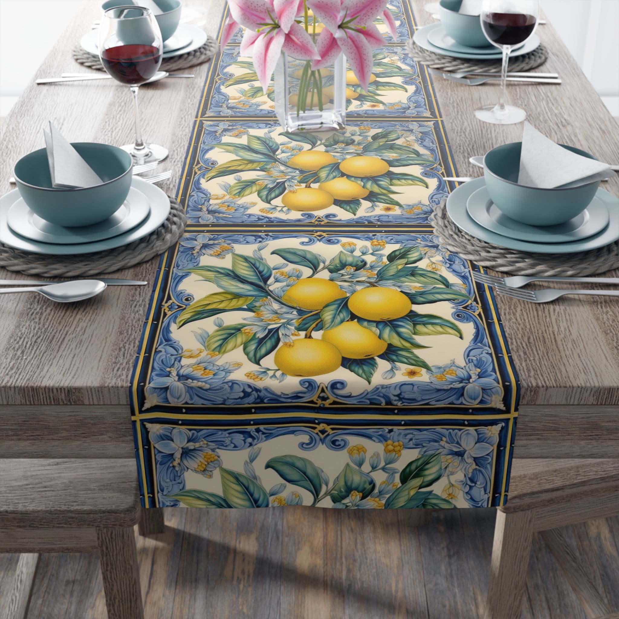 Lemon, Mediterranean, Capri, Italian Tile, Summer, Spring Al Fresco ...
