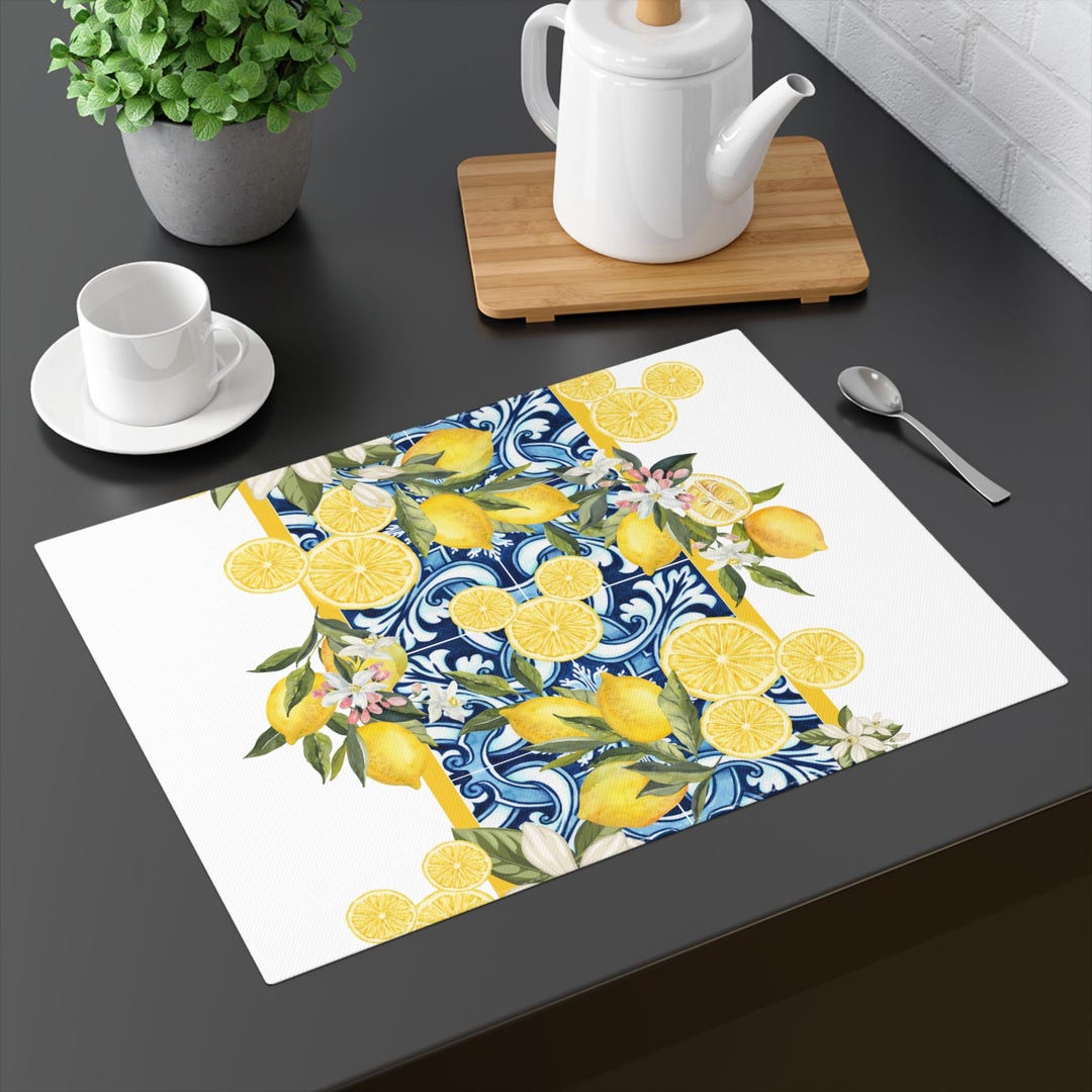 Mickey Majolica Italian Lemon Tile, Capri, Positano, Almalfi Coast ...