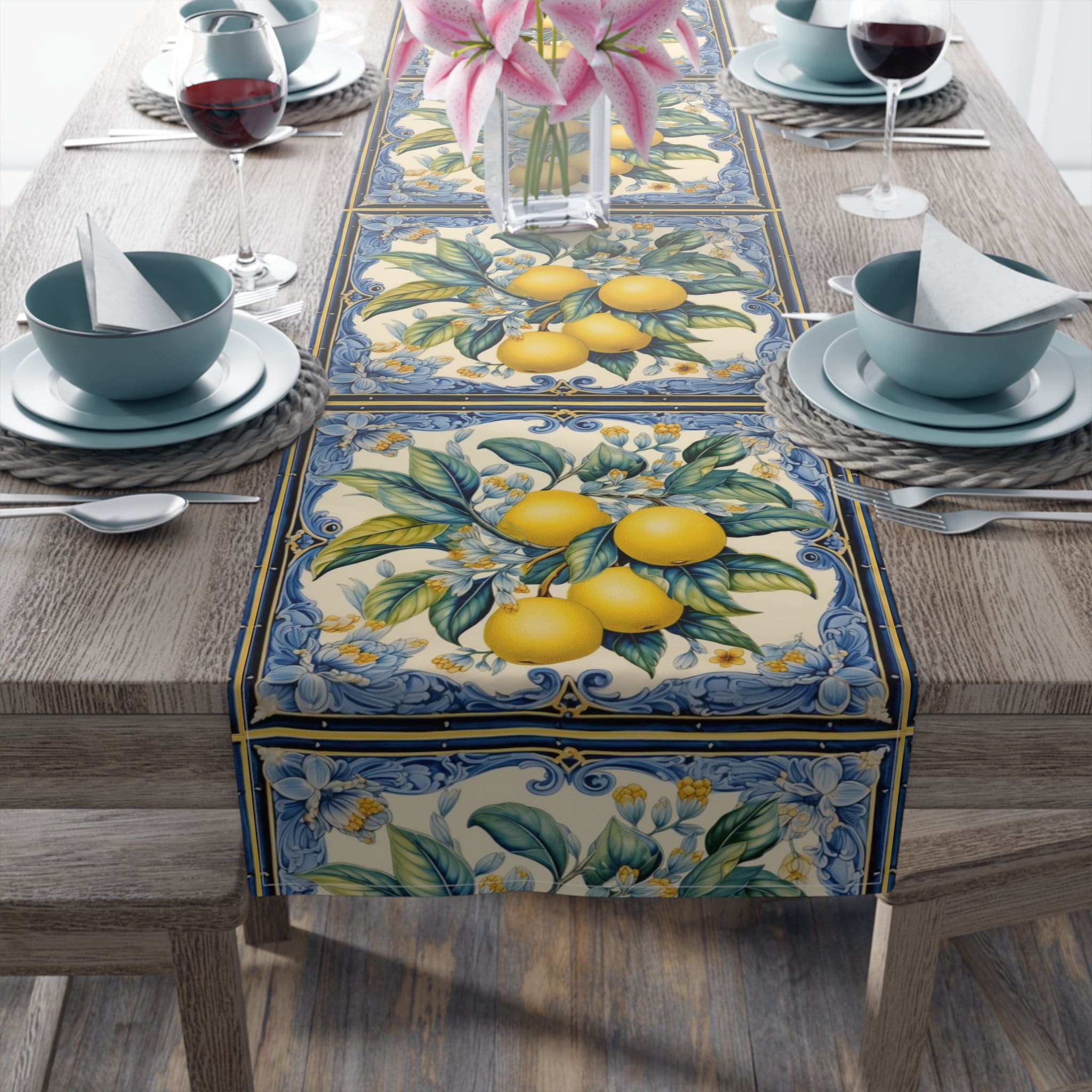 Lemon, Mediterranean, Capri, Italian Tile, Summer, Spring Al Fresco ...
