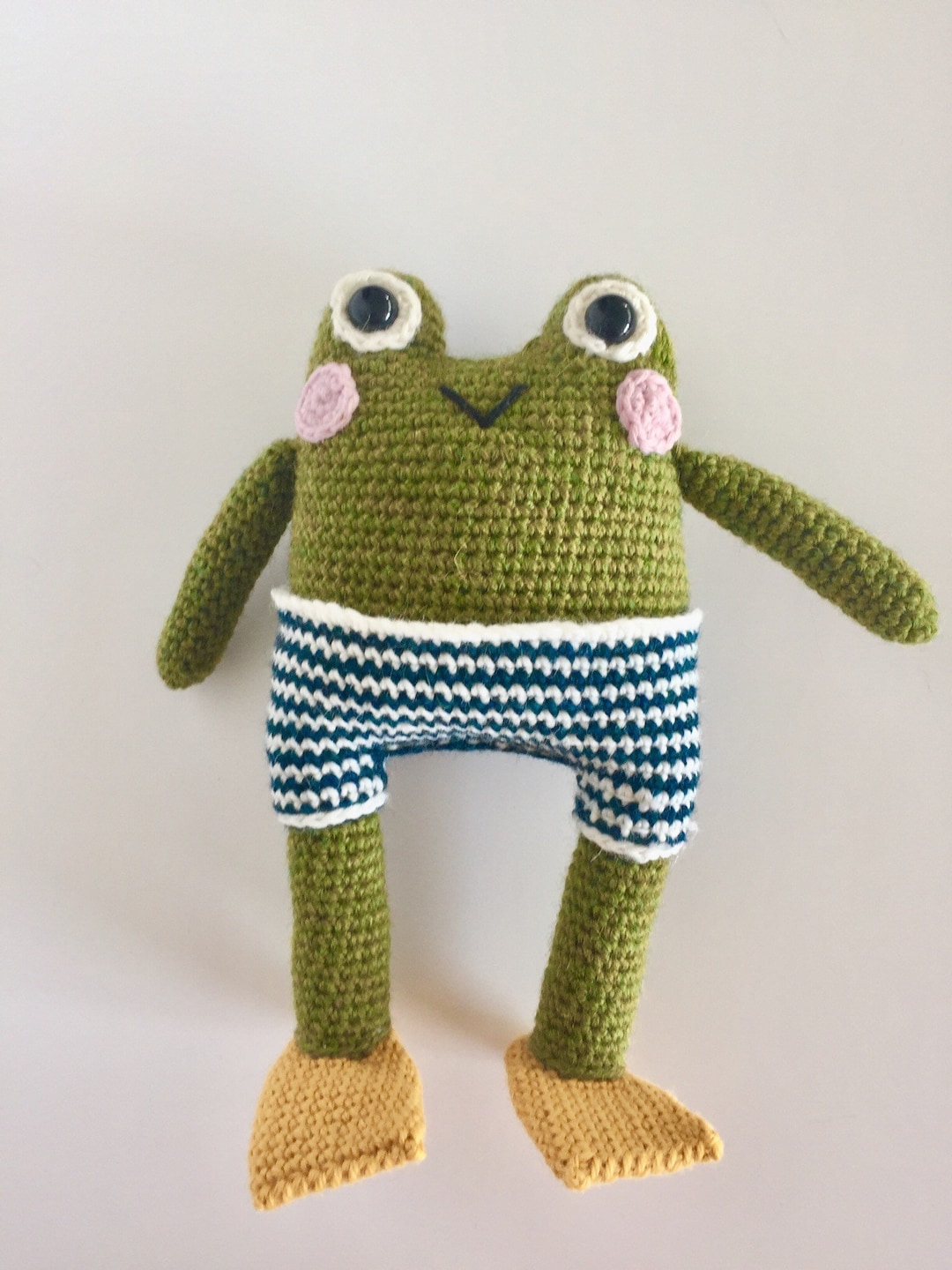Wool Frog / Frog Amigurumi - Etsy