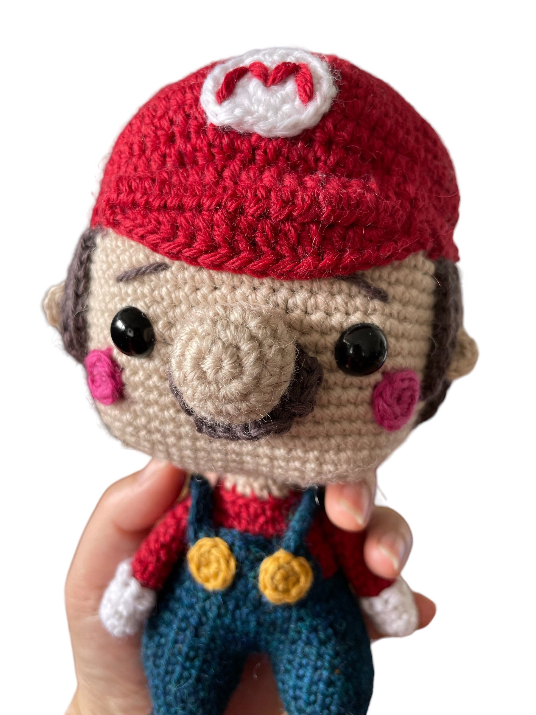 Super Mario in Wool / Super Mario Amigurumi Nintendo - Etsy